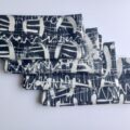 Black and White Dinner Table Napkins | Supreme Accents